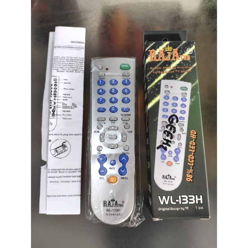 Jual REMOT TV MULTI UNIVERSAL LCD/LED/SMART TV RAJA TNB | Shopee Indonesia