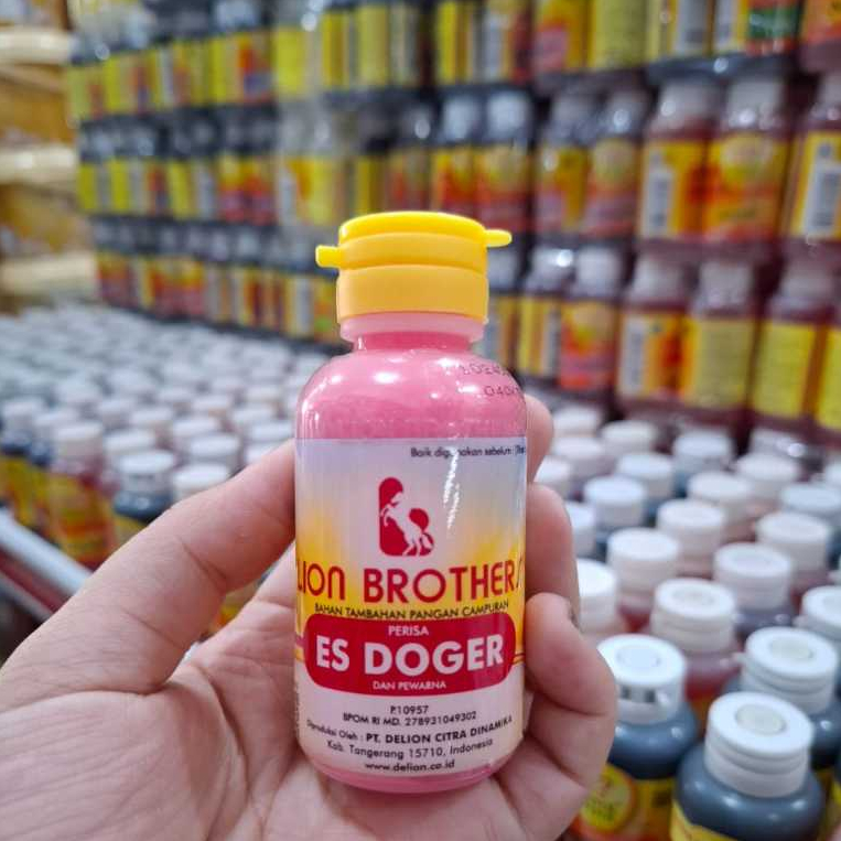 Jual Perisa / Pasta makanan minuman Es doger Lion Brothers 50g | Shopee ...