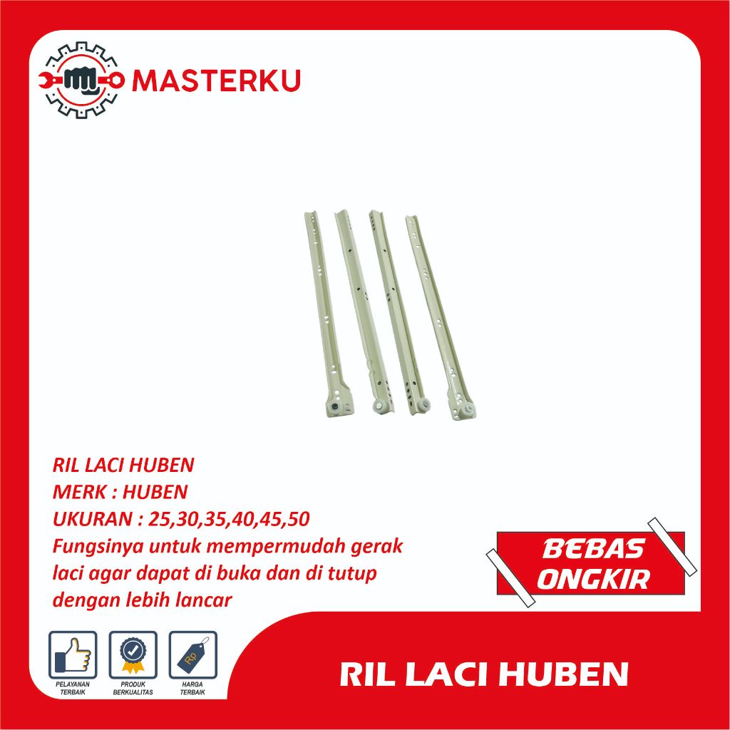 Jual RIL LACI HUBEN / Rel Laci / Rel Tarik Laci / Rel Geser Laci / Laci ...