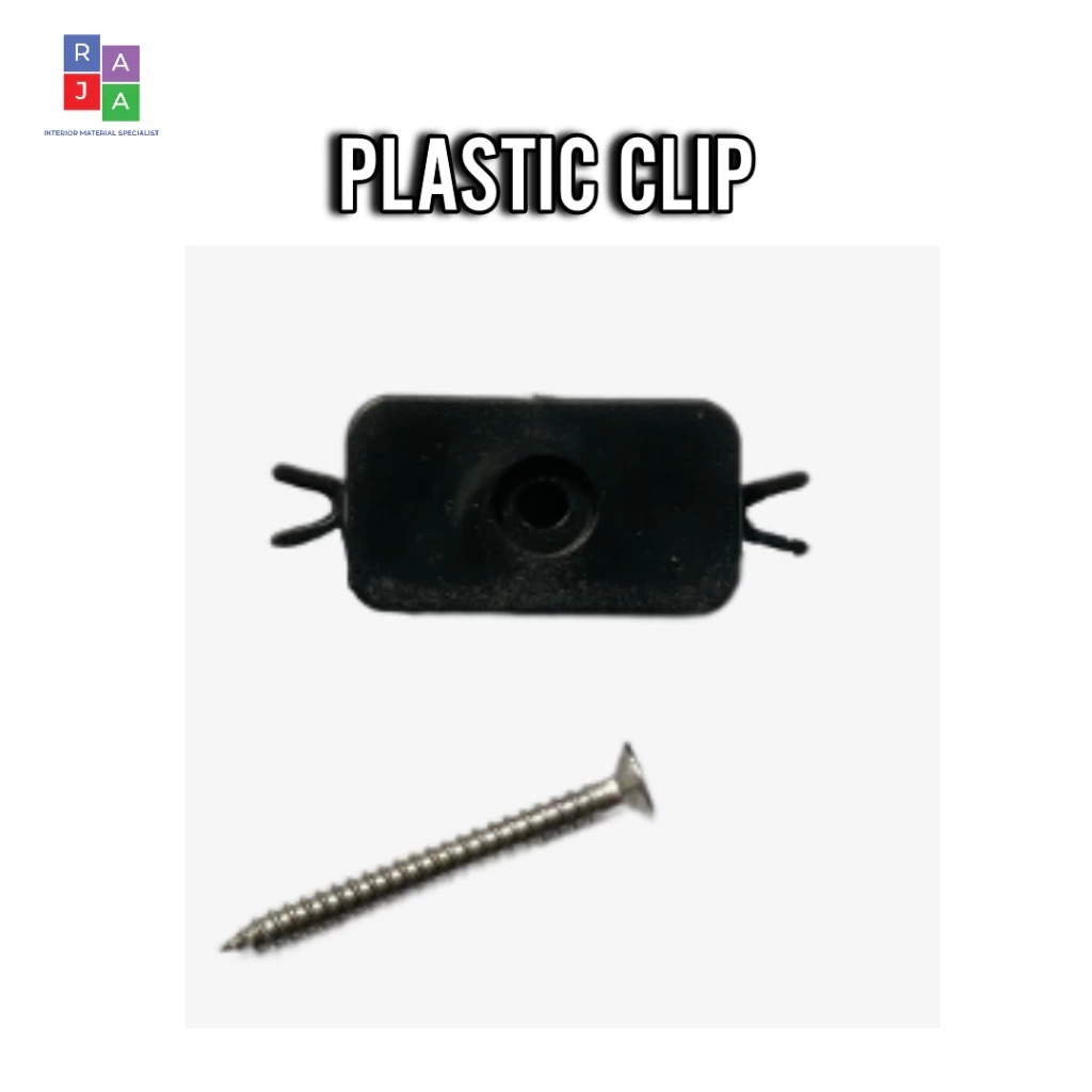 Jual Accesories WPC Decking PLASTIC CLIP | Shopee Indonesia