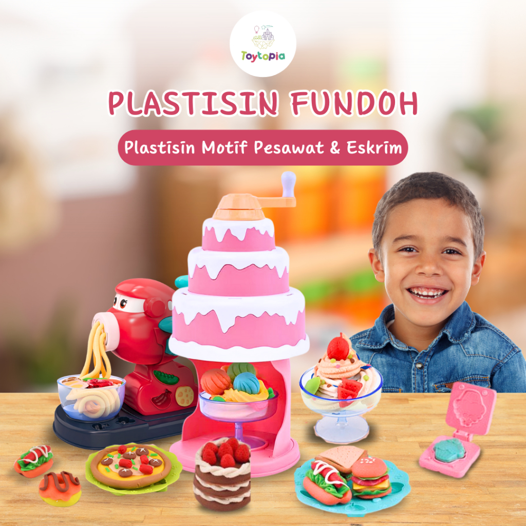 Jual Toytopia - Mainan Edukasi Plastisin Clay - Mainan Lilin Fundoh ...