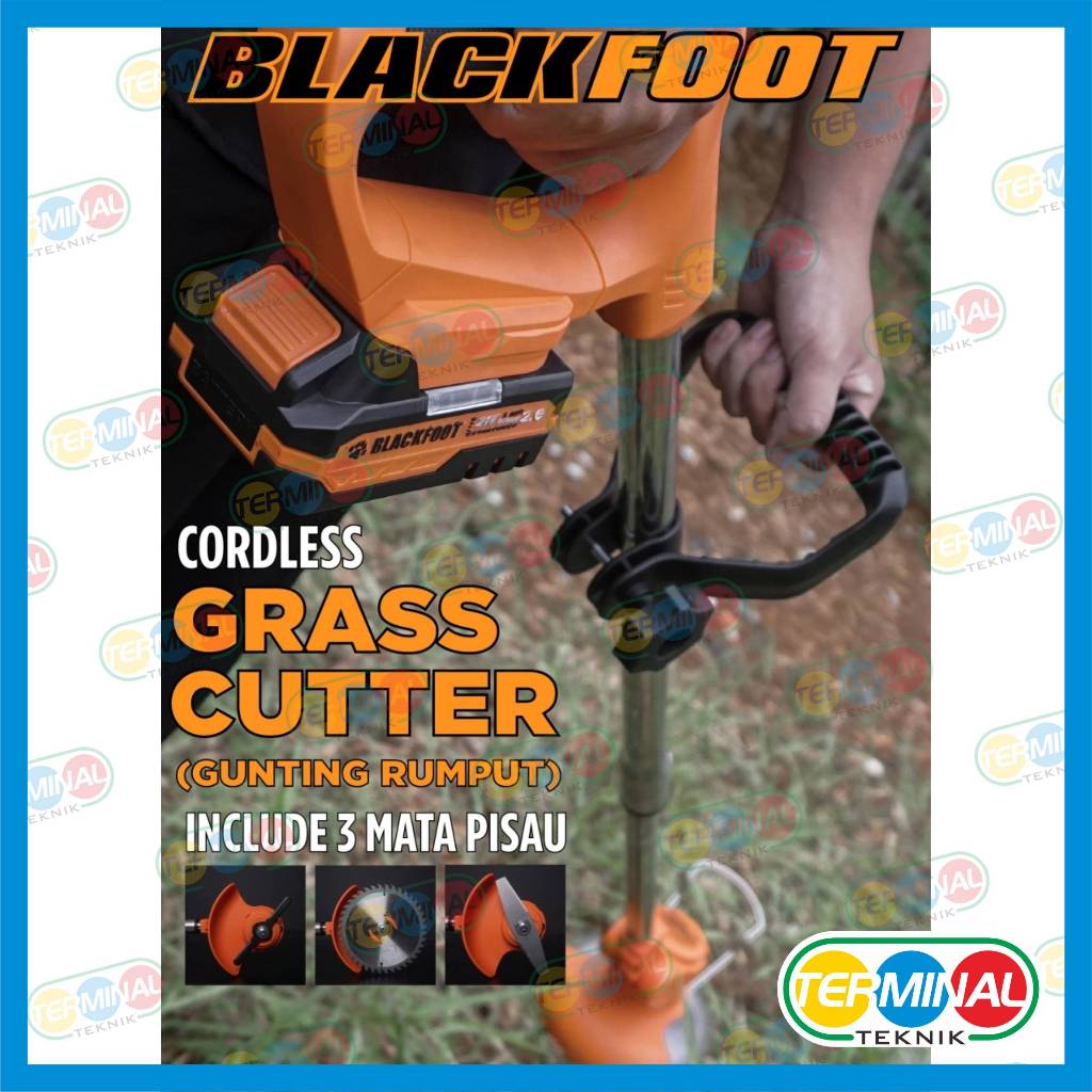 Jual Blackfoot Cordless Gunting Rumput Grass Cutter Mesin Pemotong ...