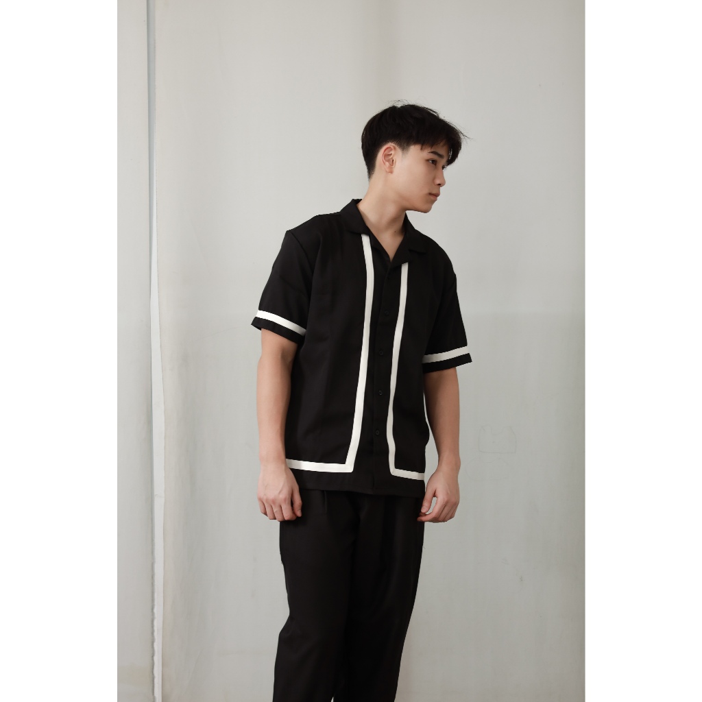 Jual HANMU - Umbra Line Shirt | Shopee Indonesia