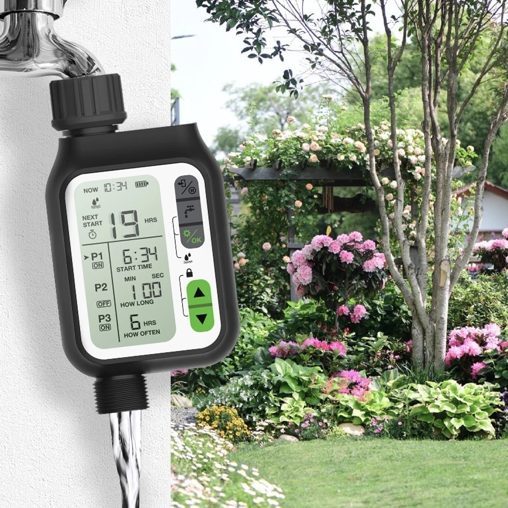 Jual Timer Digital Keran Air Taman Otomatis Sensor Programmable Ipx5 ...