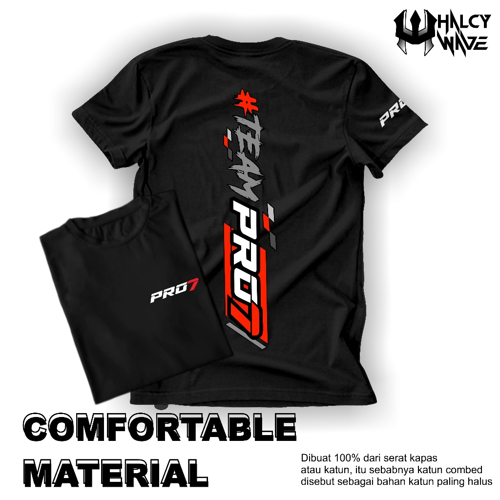 Jual [Free Sticker Pro7]Kaos Team Pro7 V2 Terbaru TShirt Pro7 Original ...