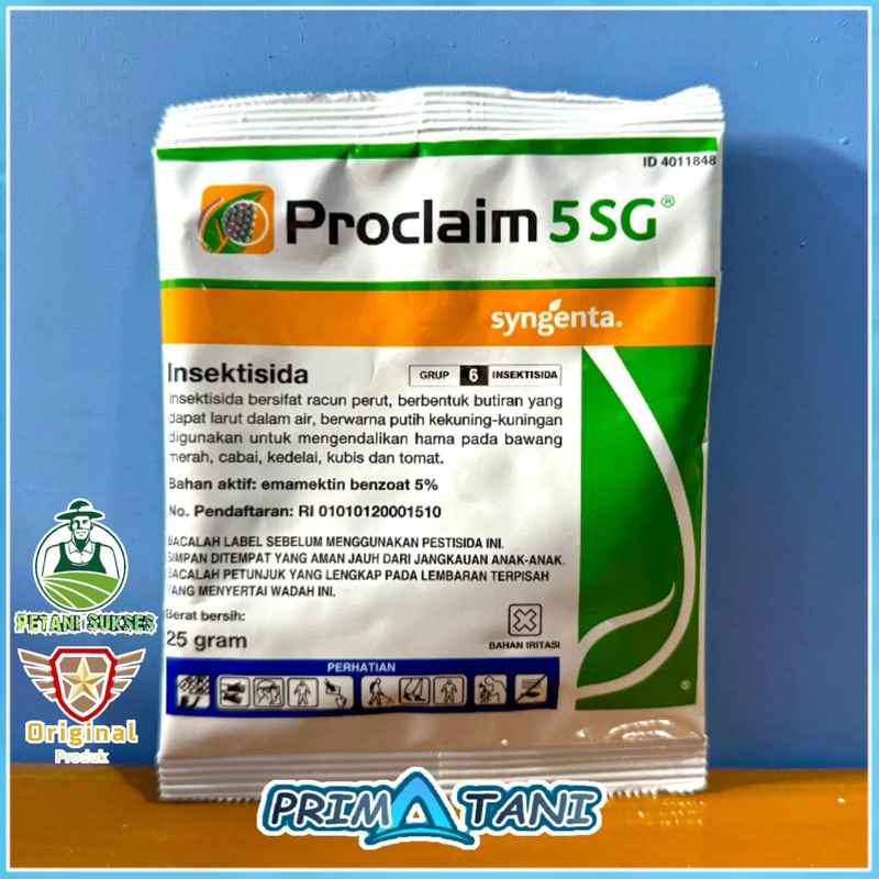Jual Insektisida PROCLAIM 5SG 25gram - Syngenta | Shopee Indonesia