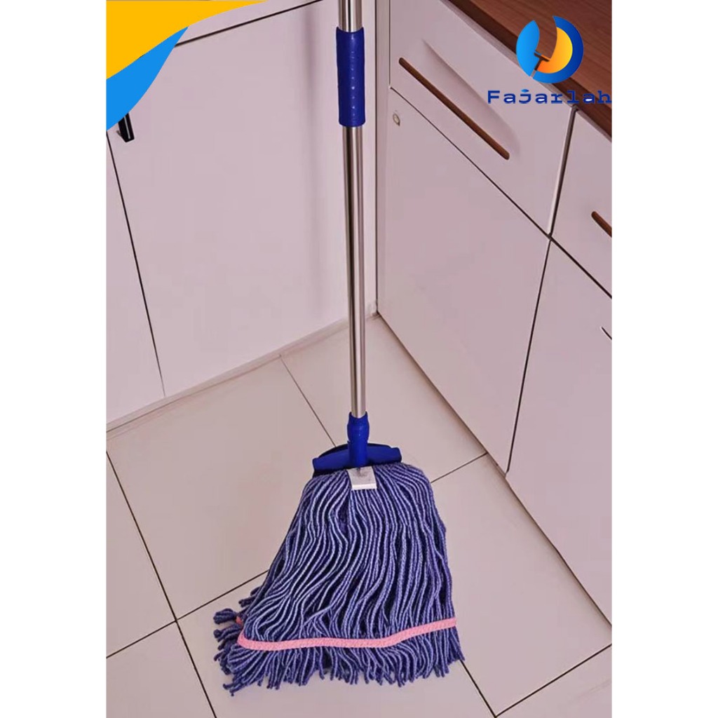 Jual FAJARLAH Amazon Pel Sumbu Cotton Kain 600g Pel Katun Mop Jepit ...
