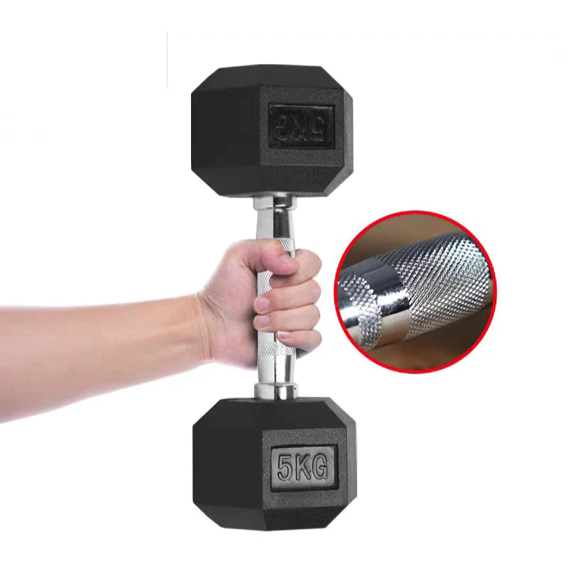 Jual DUMBELL / DUMBLE BARBEL HEXAGONAL 5KG KUALITAS BAGUS ORIGINAL ...