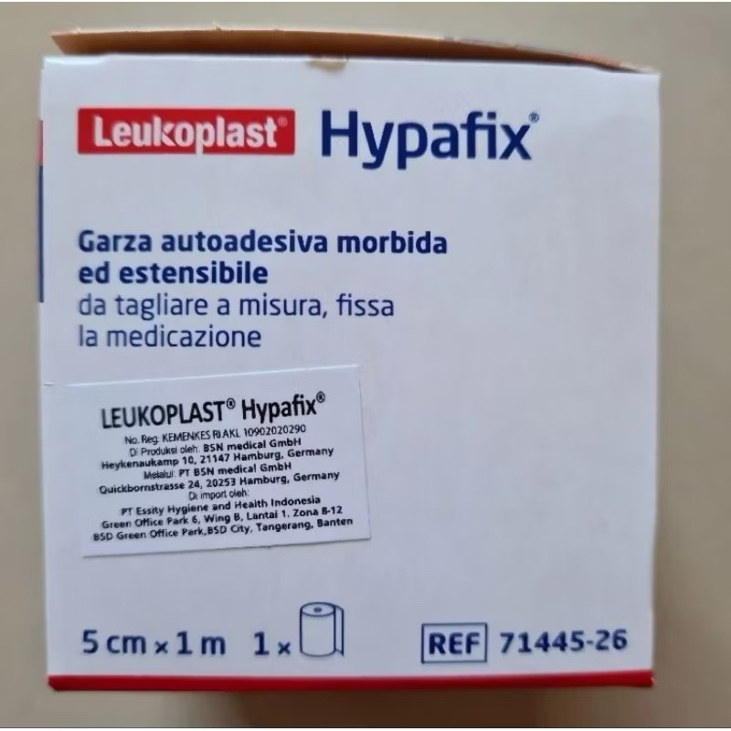 Jual Hypafix BSN 5cm x 1m Plester Luka Non Woven Hypavix 5x1 | Shopee Indonesia