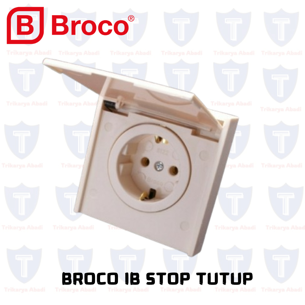 Jual Stop Kontak BROCO / Stop Kontak Tutup BROCO / Stop Kontak Inbow ...