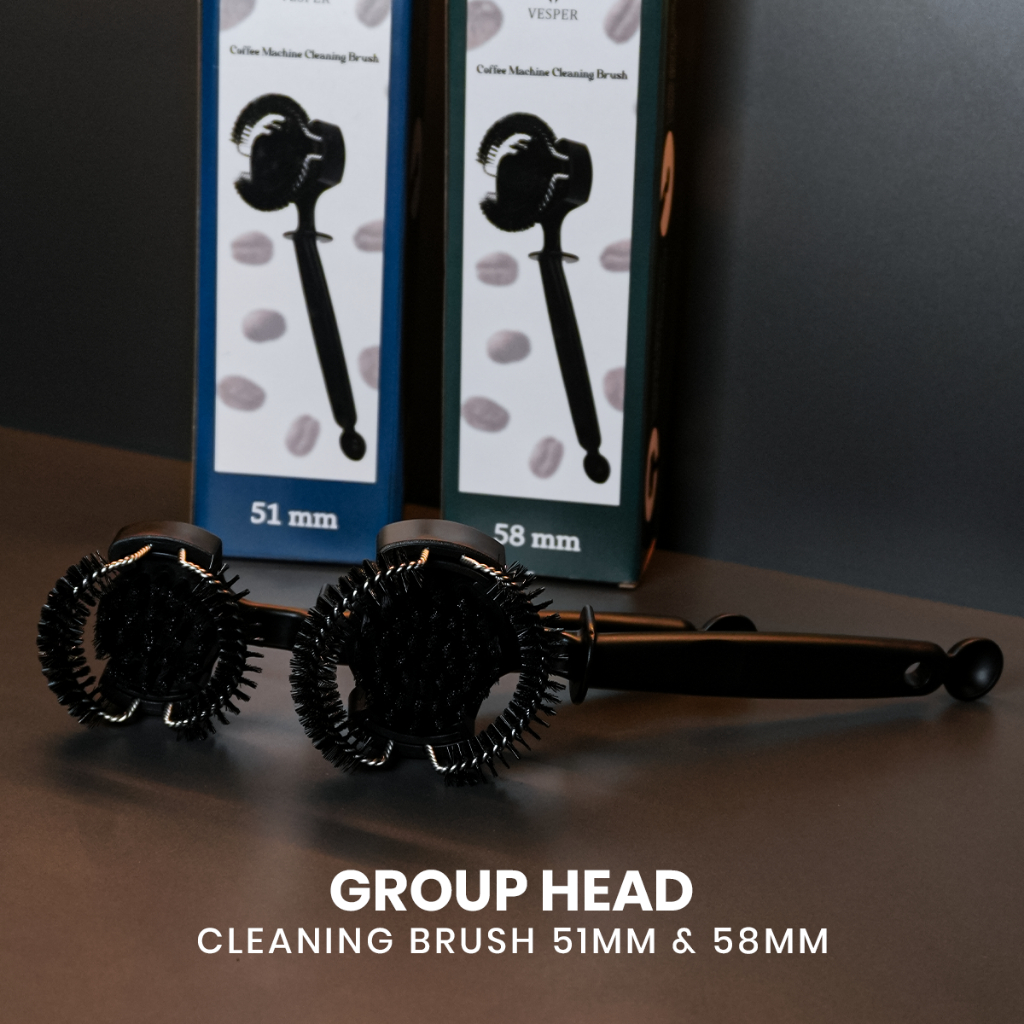 Jual Vesper group head cleaning brush espresso coffee machine with ...