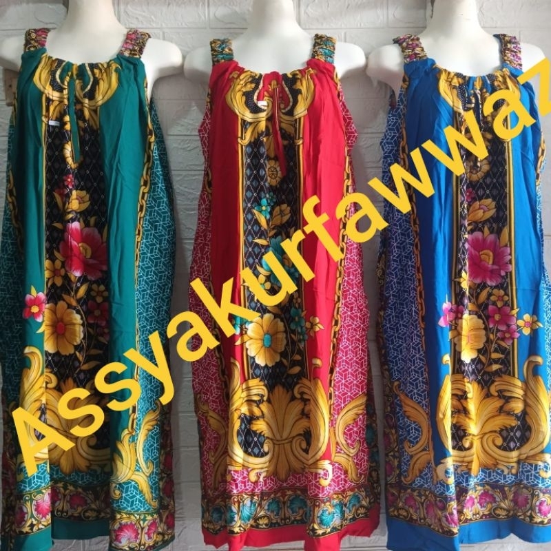 Jual DASTER BATIK ASSYAKURFAWWAZ MODEL YUKENSI LD 130 MOTIF BUNGA BATIK ...