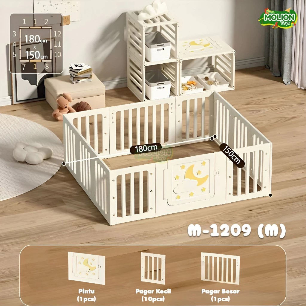 Jual Baby Fence Kokoh Play Fence Pagar Anak Pagar Bayi Bulan Pagar ...