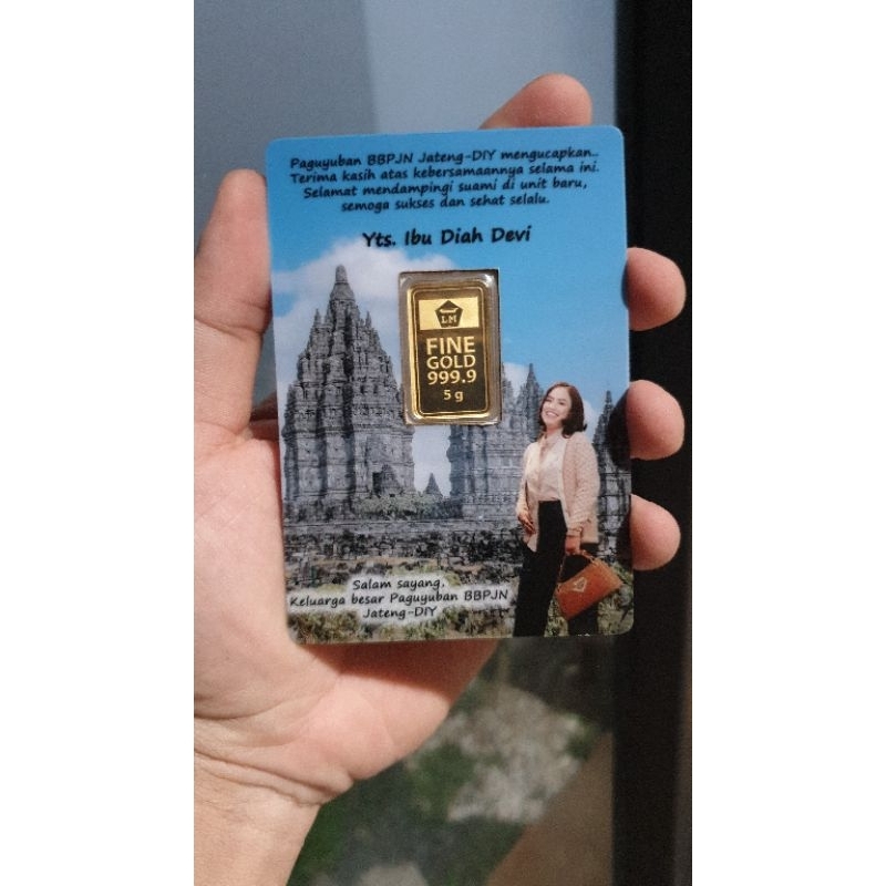 Jual Emas ANTAM 5 gr 10 gr CUSTOM DESIGN Gift Series Certieye Certicard ...
