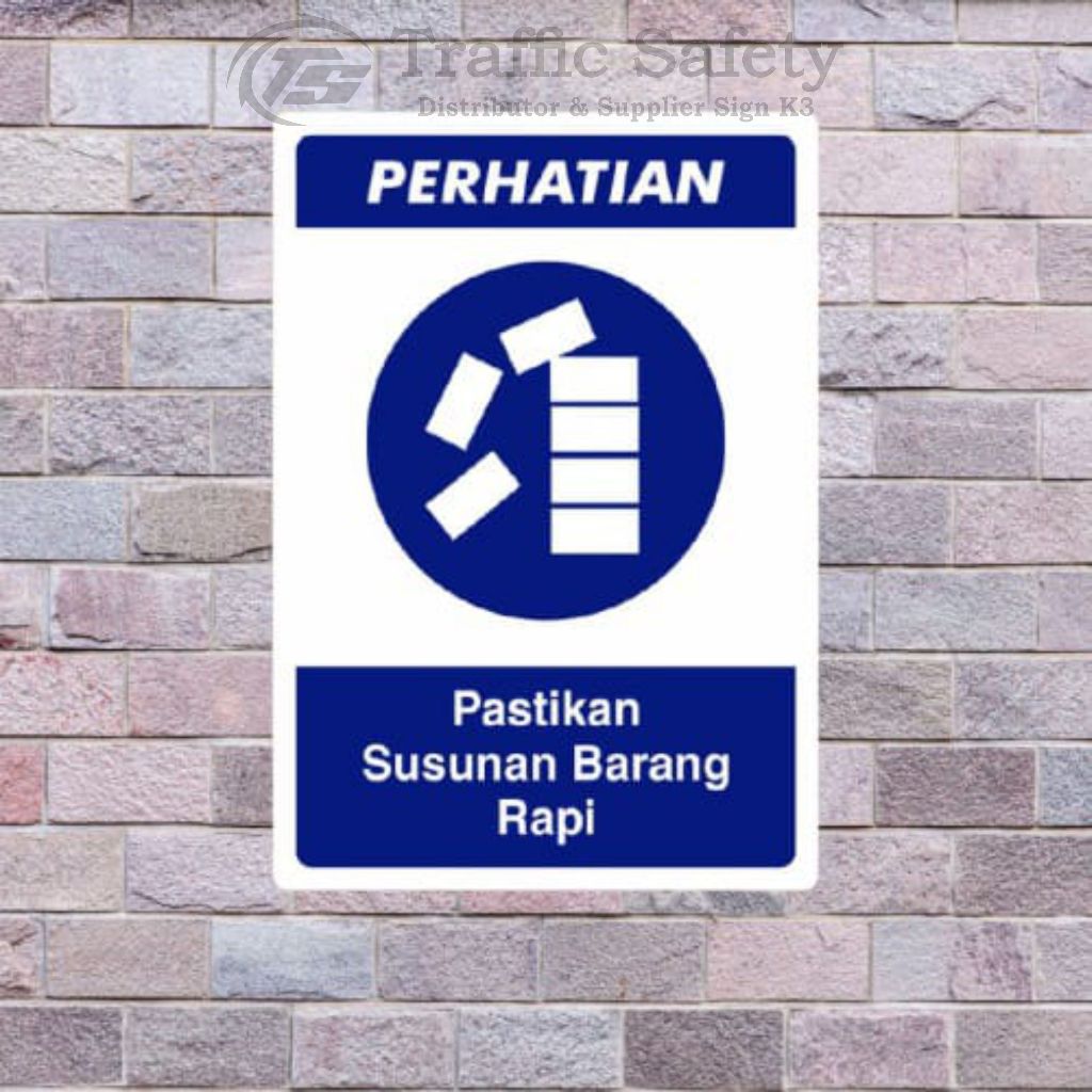 Jual Rambu pastikan susunan barang rapi 15x20 cm | Shopee Indonesia