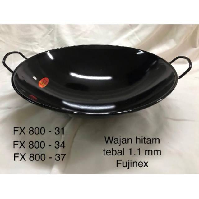 Jual WAJAN HITAM FUJINEX 31CM / WAJAN HITAM FUJINEX 34CM / WAJAN 37CM ...