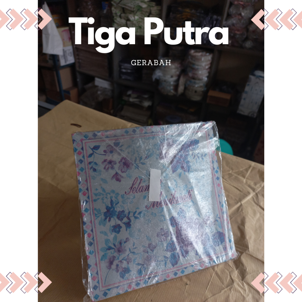 Jual Kertas Berkat / Kertas Selamat Menikmati / Kertas Nasi (100lembar ...