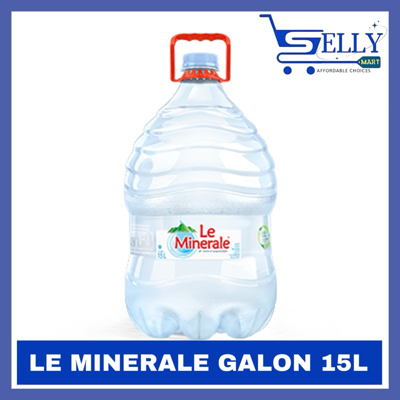 Jual LE MINERALE GALON 15 LITER | Shopee Indonesia