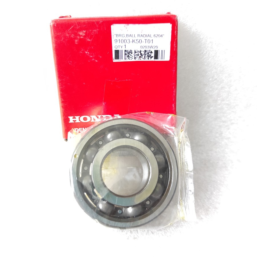 Jual Bearing/ Laher As Shaftdrive Pully 6204 Honda Beat Street K1A, FI ...