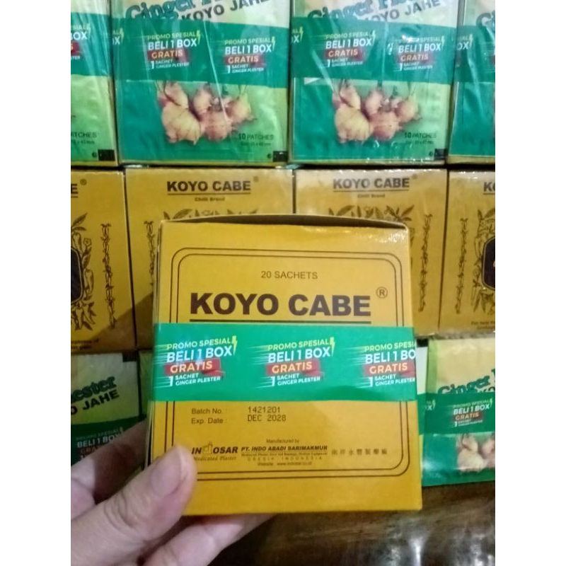 Jual koyo cabe @20 sct | Shopee Indonesia