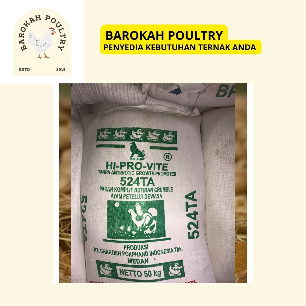 Jual Pakan Ayam Petelur CP 524 TA Charoen Pokphand | Shopee Indonesia