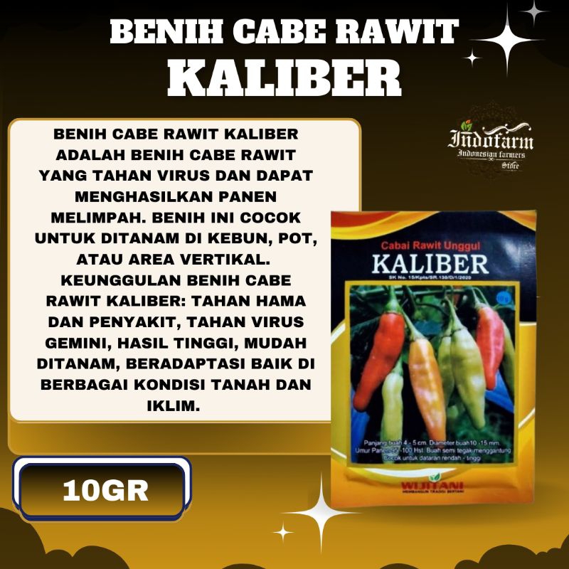 Jual BENIH CABE RAWIT KALIBER 10GRAM TAHAN PENYAKIT TAHAN VIRUS GEMINI ...