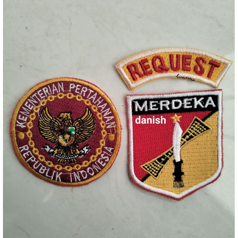 Jual BET PDH LOGO LAMBANG KEMHAN UO KODAM XIII MERDEKA | Shopee Indonesia