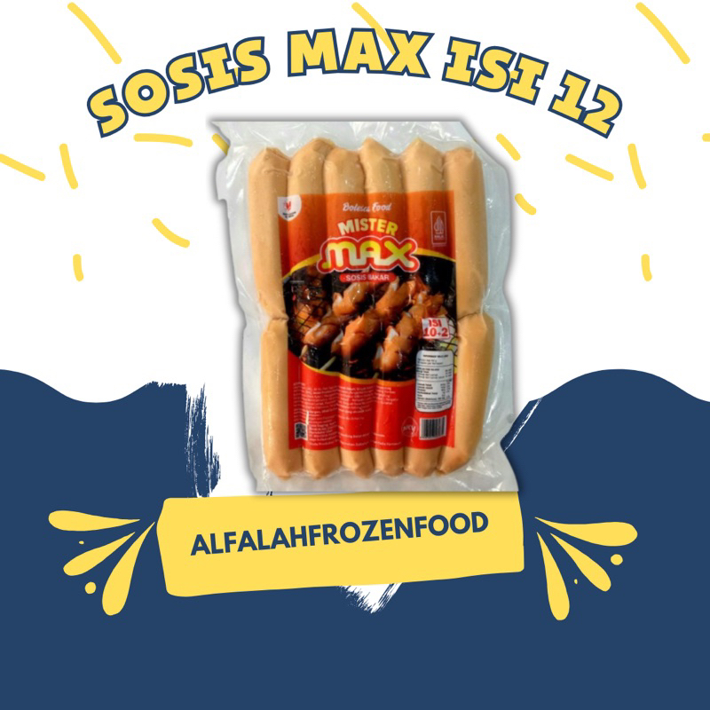 Jual SOSIS BAKAR MAX ISI 12 ISI 14 ISI 8 | Shopee Indonesia