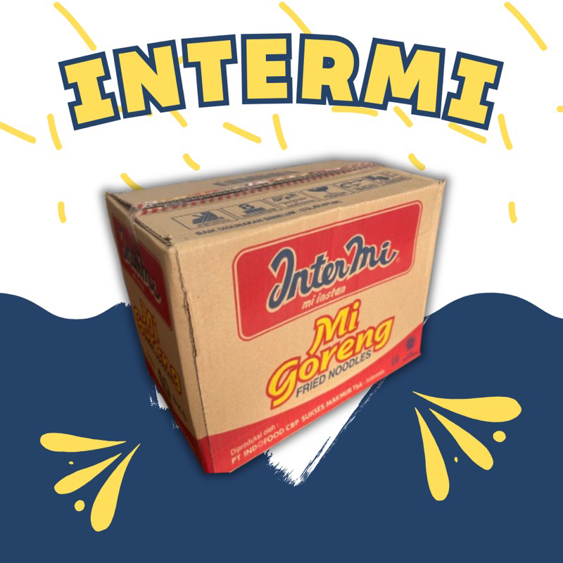 Jual INTERMI GORENG | MIE GORENG 1 DUS ISI 40 pcs | Shopee Indonesia