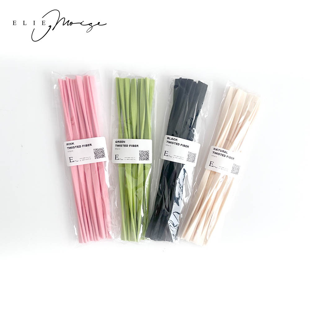 Jual 10pcs Twisted Colorful Fiber Reed Diffuser Refill Sticks - Stick ...
