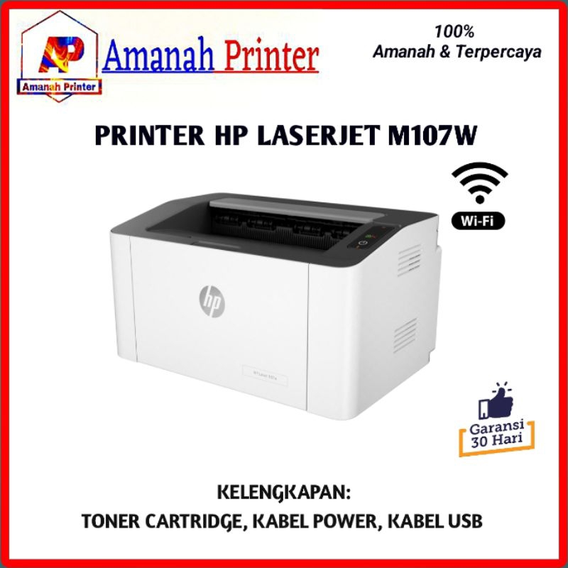 Jual Printer HP Laserjet M107w Wireless Printer Laser Monokrom ...