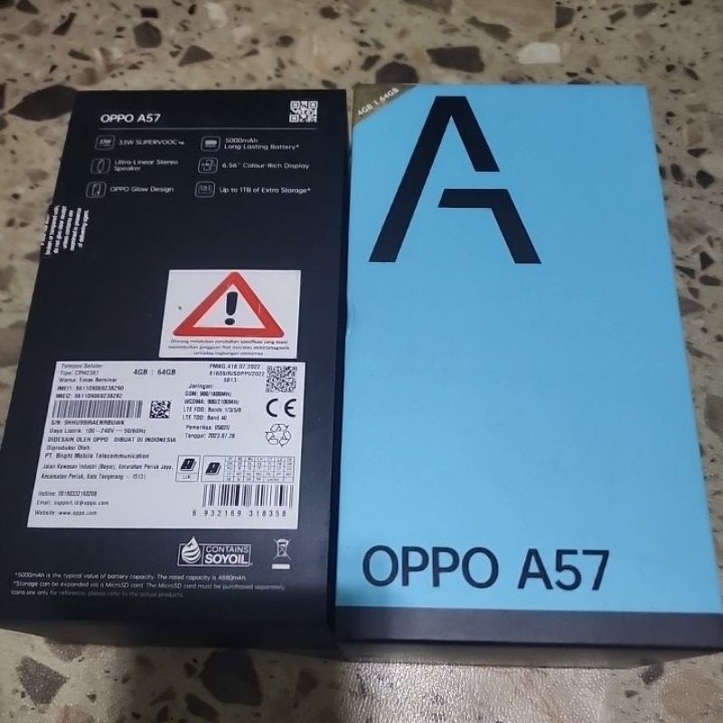 Jual dus box oppo A57 asli copotan original | Shopee Indonesia