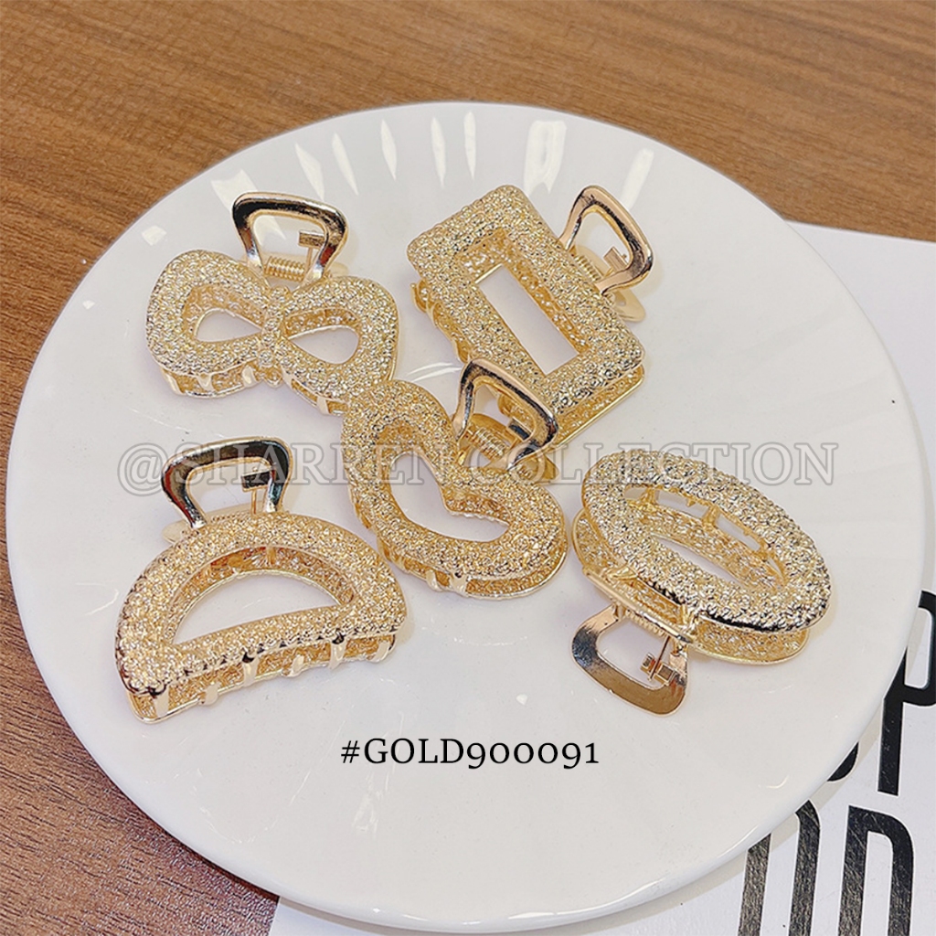 Jual Jepit Rambut Jedai Logam Alloy – Jedai Korea Import Warna Emas ...