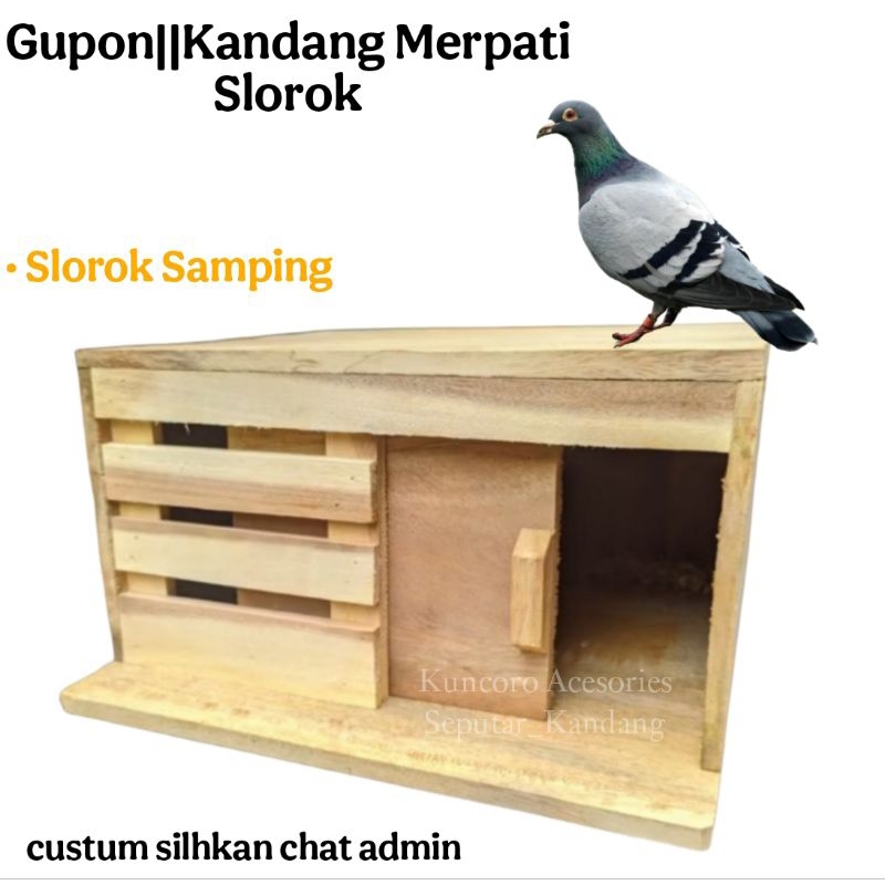 Jual Gupon || Kandang Merpati Simple Pintu Geser | Shopee Indonesia