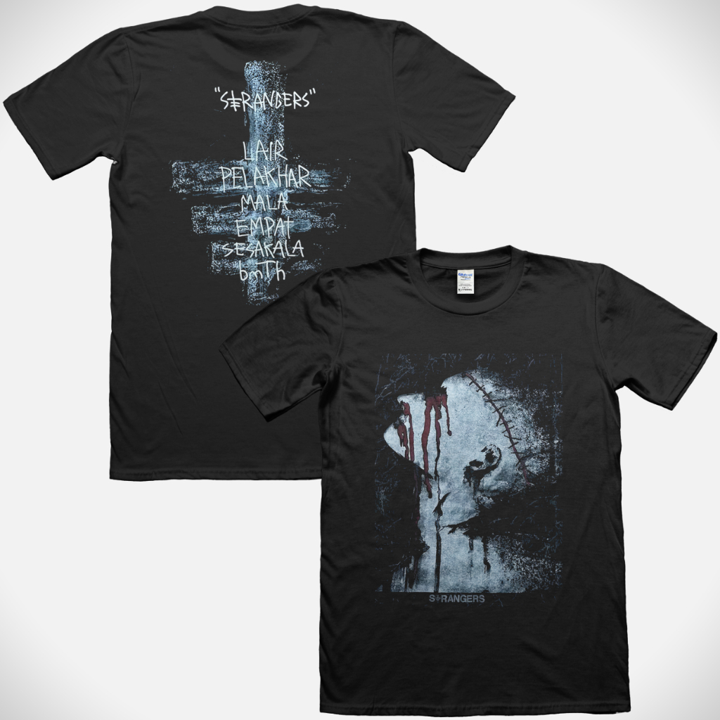 Jual Magnitude T-Shirt Band Strangers - Self Titled | Kaos musik | Kaos ...