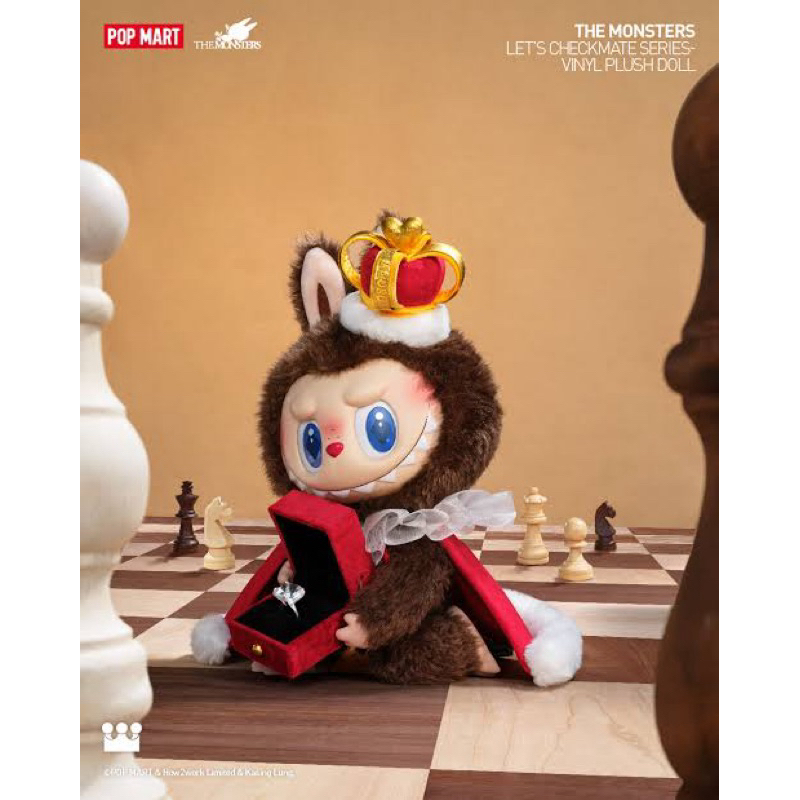Jual READY STOCK - Labubu Checkmate King Original Popmart Indonesia ...