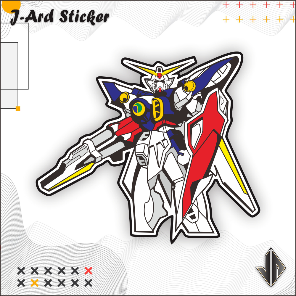 Jual Stiker / Sticker GUNDAM WING Logo | Shopee Indonesia