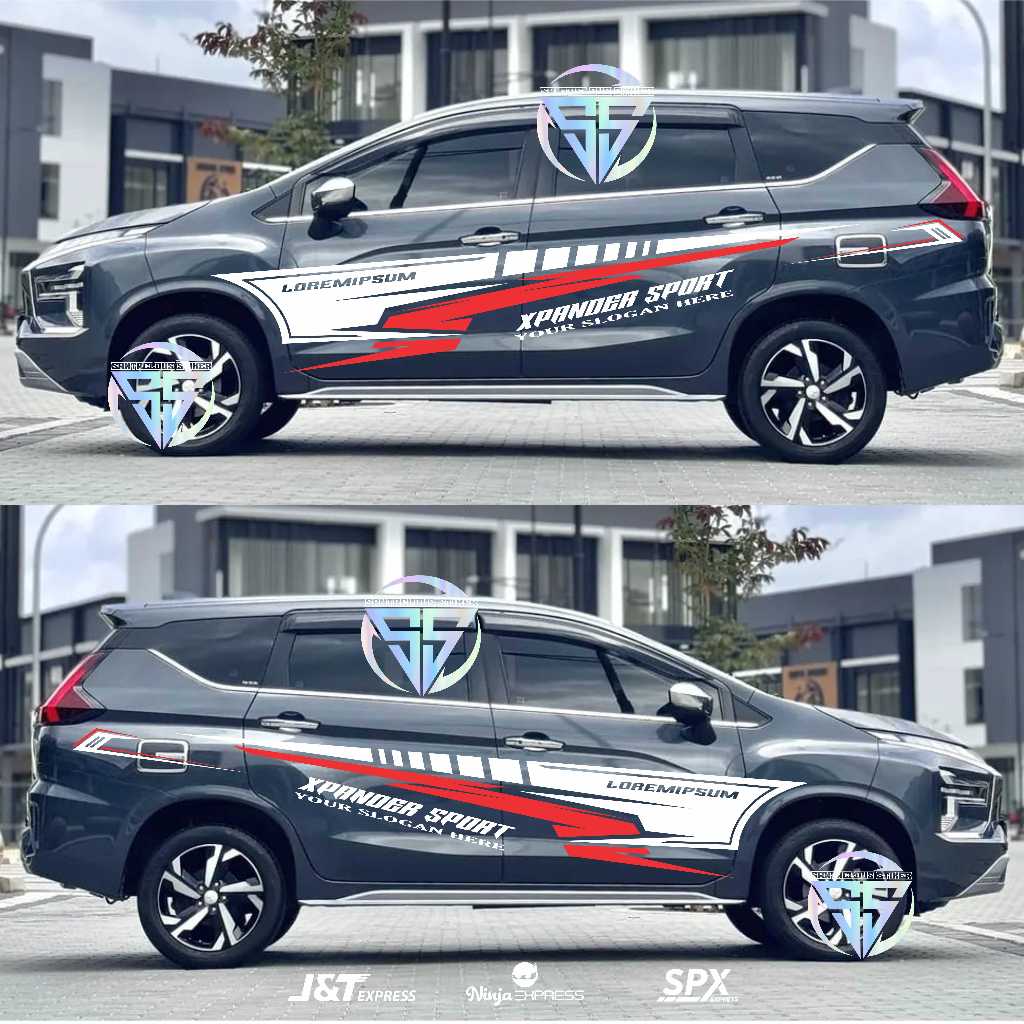 Jual Promo sticker mobil mitsubishi xpander stiker list minimalist stiker mobil xpander terbaru ...