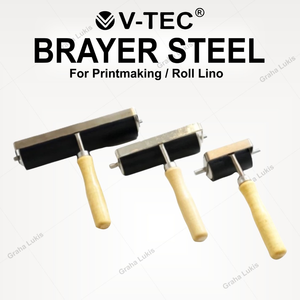 Jual Brayer for Printmaking / Roll Lino / Rol Besi / Perlengkapan Seni ...