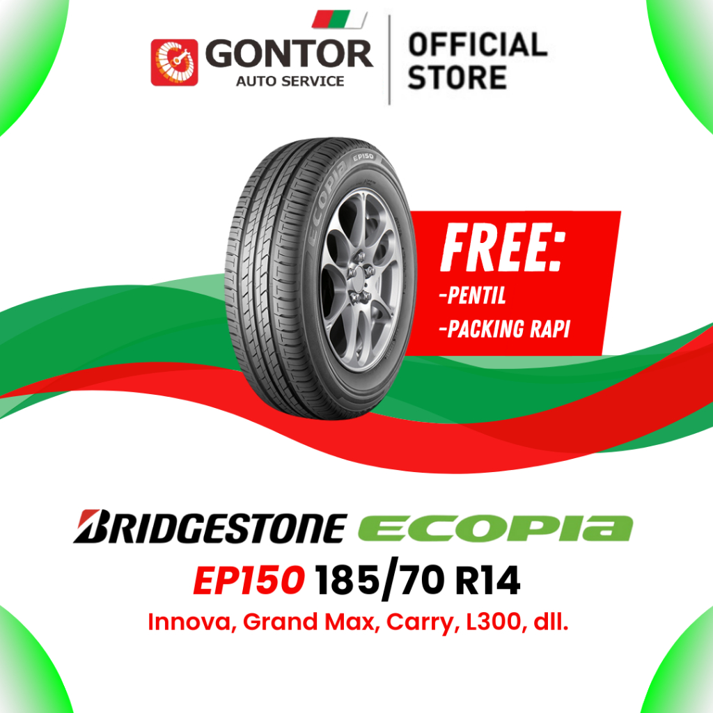 Jual Ban Mobil Ring 14 Bridgestone Ecopia EP150 185/70 R14 Innova Grand ...