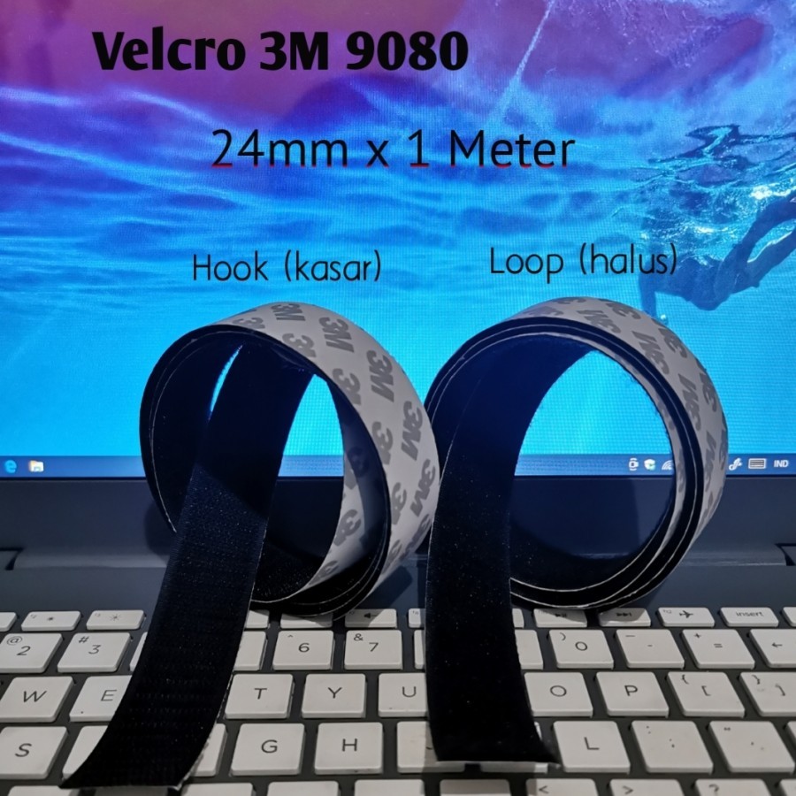 Jual Velcro Double Tape Pedalboard 3M - HOOK DAN LOOP Perekat Velkro ...