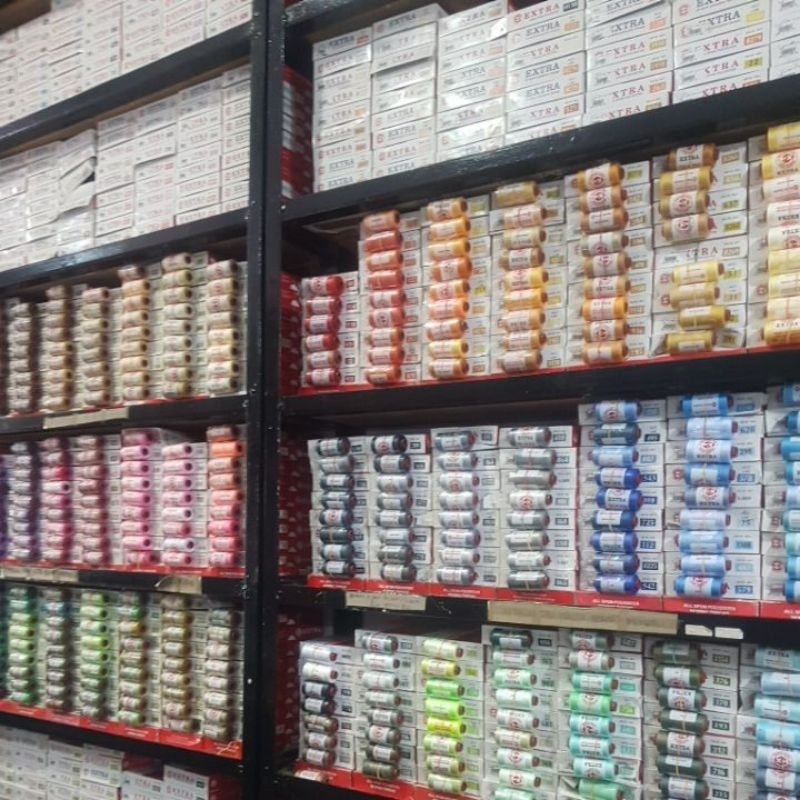 Jual Benang extra 500y Benang jahit | Shopee Indonesia