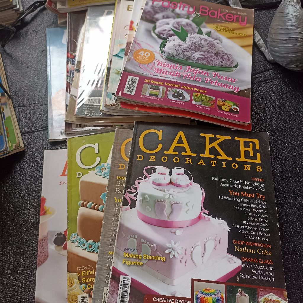 Jual MAJALAH RESEP MASAKAN KUE PASTRY BAKERY CAKE BARECA | Shopee Indonesia