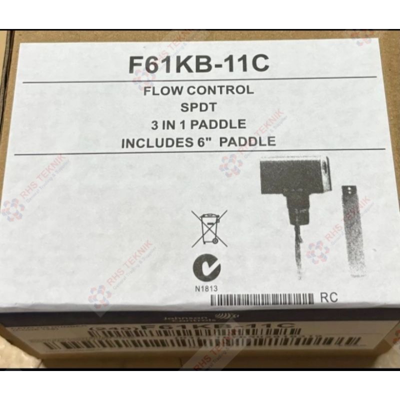 Jual Flow Switch Johnson F61KB-11C Flowswitch Johnson F61KB-11C Flow Control Alat Ukur Laju Air ...