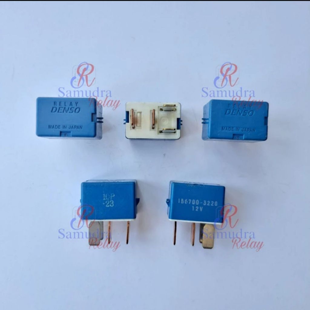 Jual Relay Biru Kecil Kaki 4 Denso 12V - Relay Avanza Xenia All Toyota ...