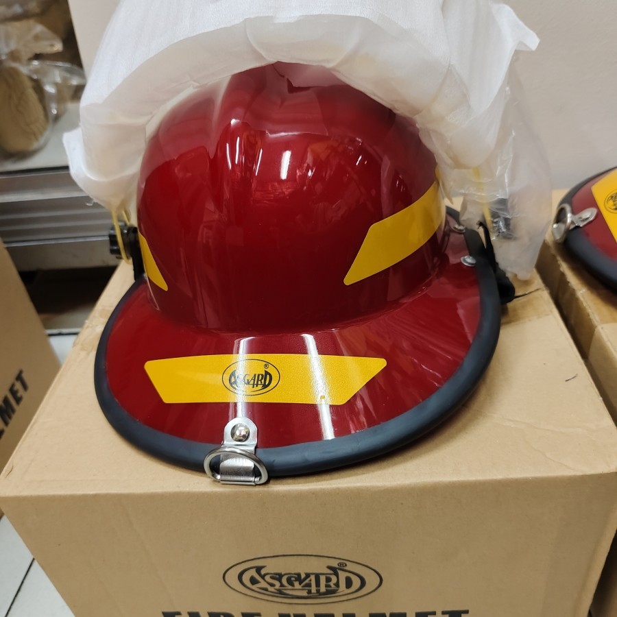 Jual ASGARD Helm Pemadam Kebakaran Fireman Helmet Damkar | Shopee Indonesia