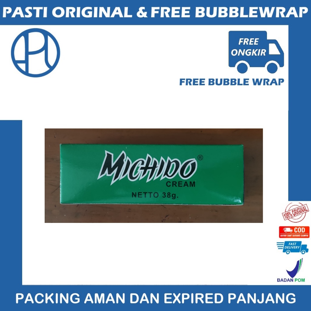 Jual MICHIDO CREAM 38 GRAM MICHIDO KRIM PEMUTIH PELEMBAB WAJAH 38gr ...