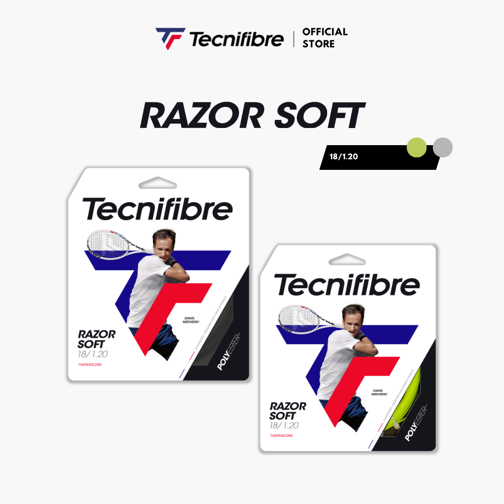 Jual Tecnifibre Tennis String RAZOR SOFT 18/1.20 | Senar Raket Tenis ...
