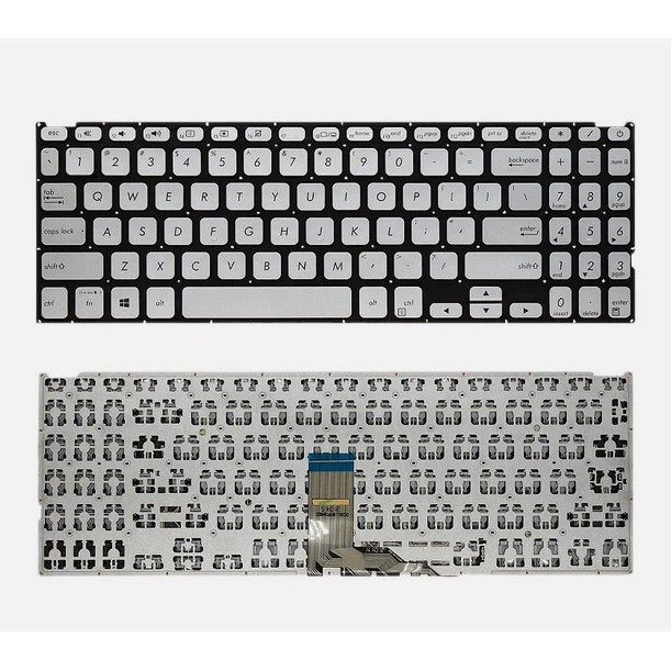 Jual Keyboard ASUS A509 A509M A509MA A509F A509FA A509FJ A516 Silver ...