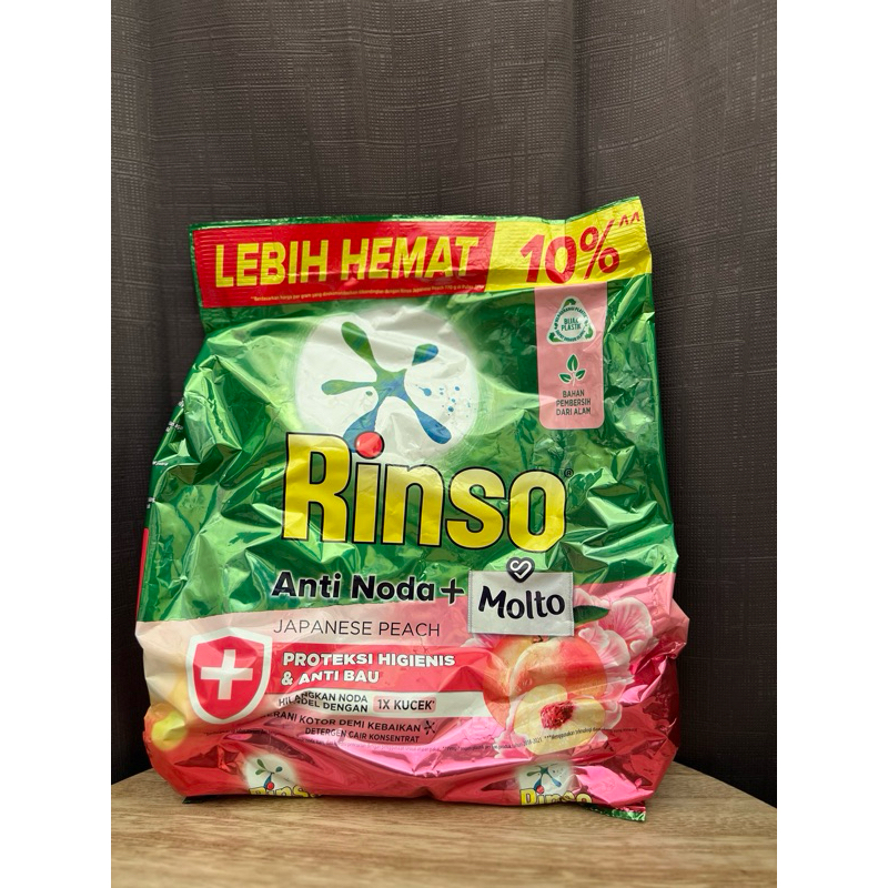Jual Rinso Anti Noda + Molto Japanese Peach 1.2 kg | Shopee Indonesia